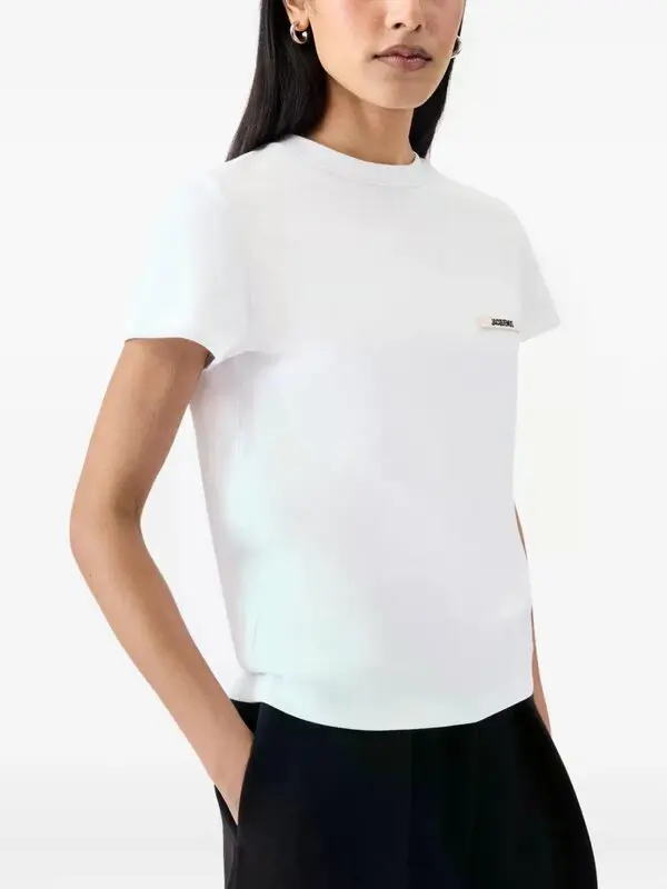 Jacquemus Logo-patch T-shirt