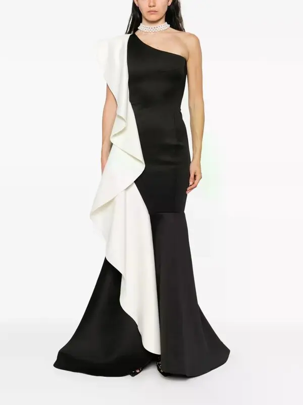 AAVVA One-shoulder Mermaid Gown