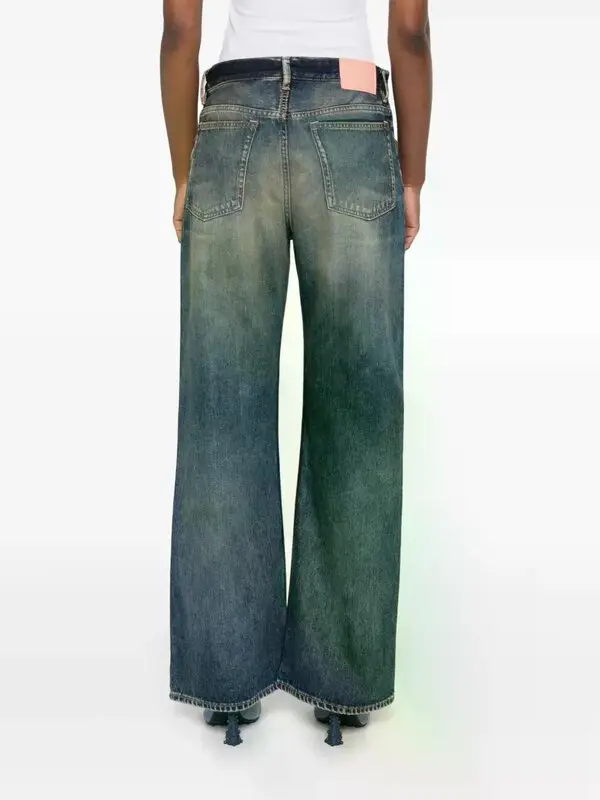 Acne Studios Logo-patch Jeans