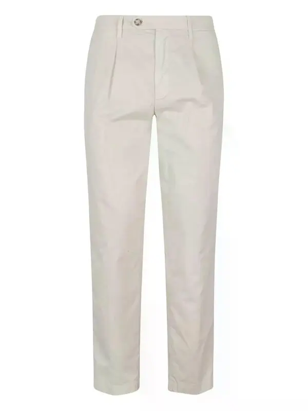 RE-HASH Tailored Chinos With Turn-up Hem