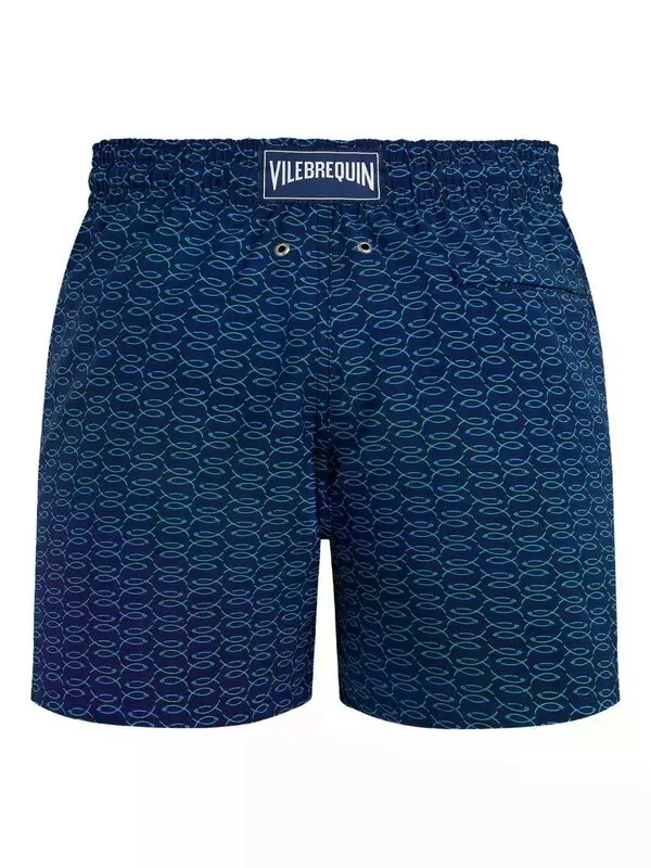 Vilebrequin Printed Swim Shorts - Blue