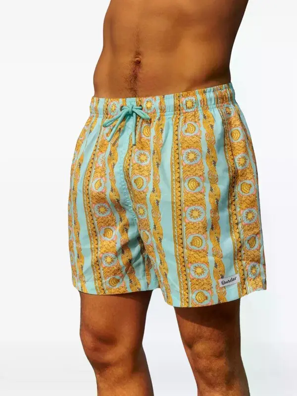 BOARDIES Graphic-print Swim Shorts