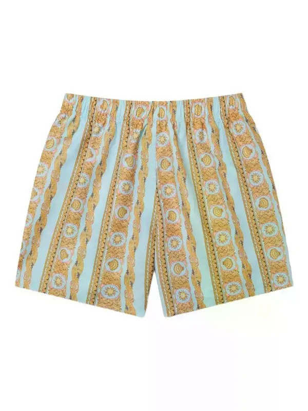 BOARDIES Graphic-print Swim Shorts