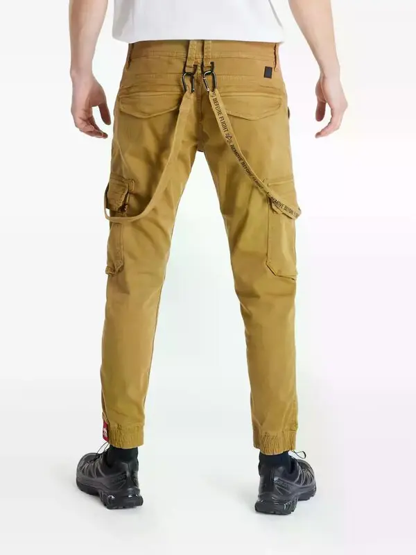 Alpha Industries Straight-leg Cargo Trousers - Brown