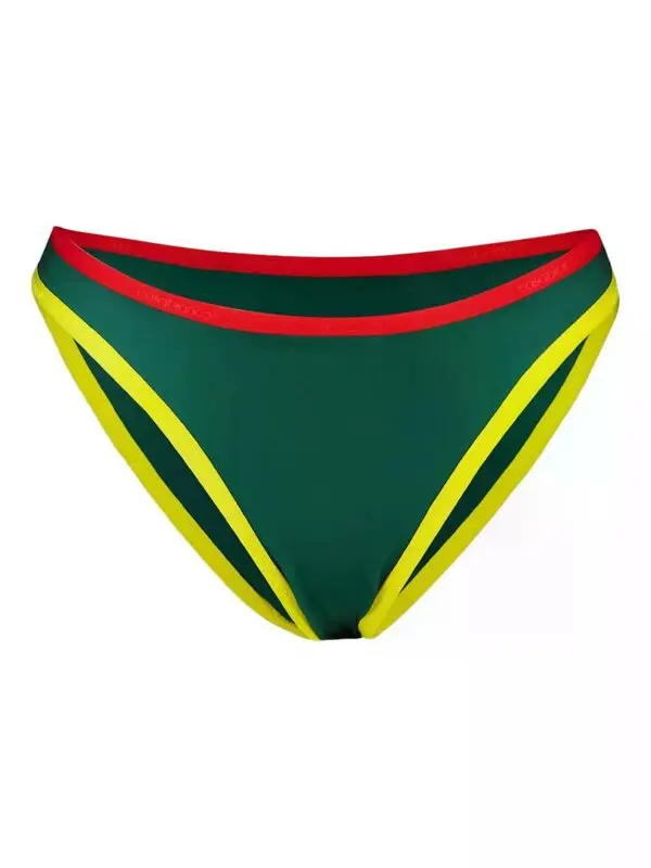 Casablanca Jersey Bikini Bottom - Green