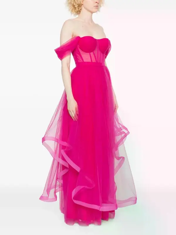 AAVVA Long Tulle Gown