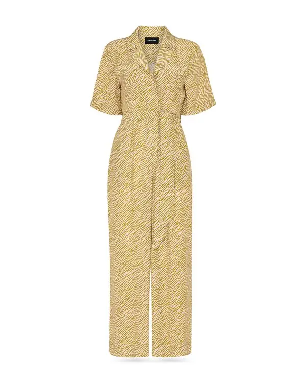 Whistles Petites Kelly Tiger Flame Jumpsuit