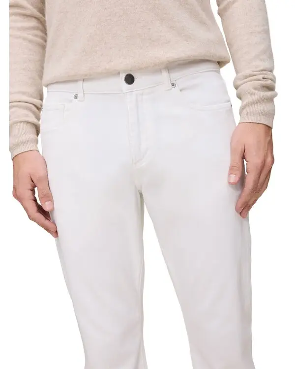 DL1961 Russell Slim Straight Fit Jeans - Whiteout