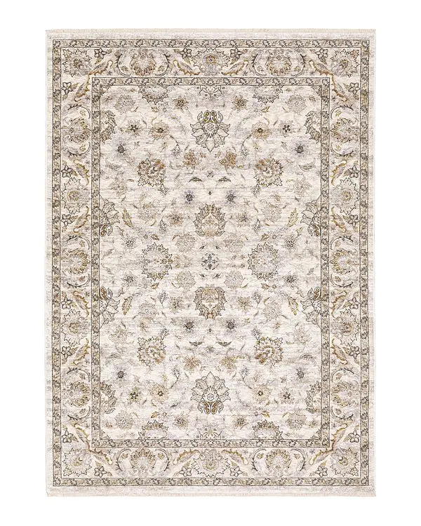 ORIENTAL WEAVERS Maharaja 070w1 Area Rug, 9'10 X 12'10 - Ivory