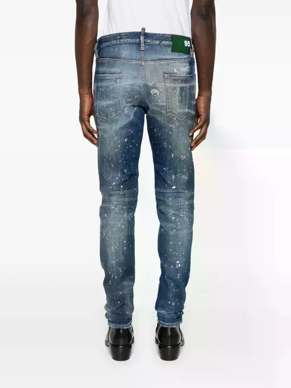 Dsquared2 Ripped Wash Jeans