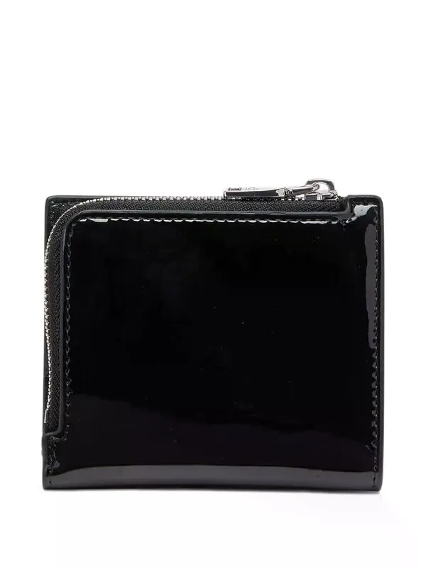 DIESEL® Play Iii Patent Leather Cardholder - Black