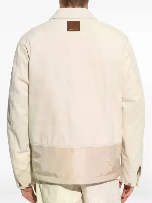 Moncler Zip-up Bomber Jacket - Neutrals