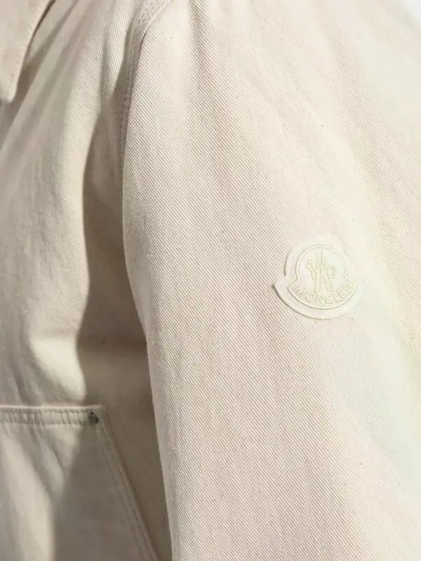 Moncler Zip-up Bomber Jacket - Neutrals