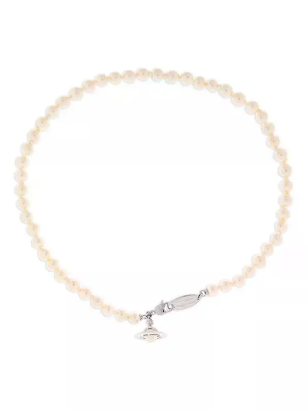 VIVIENNE WESTWOOD Orb-plaque Necklace - Neutrals