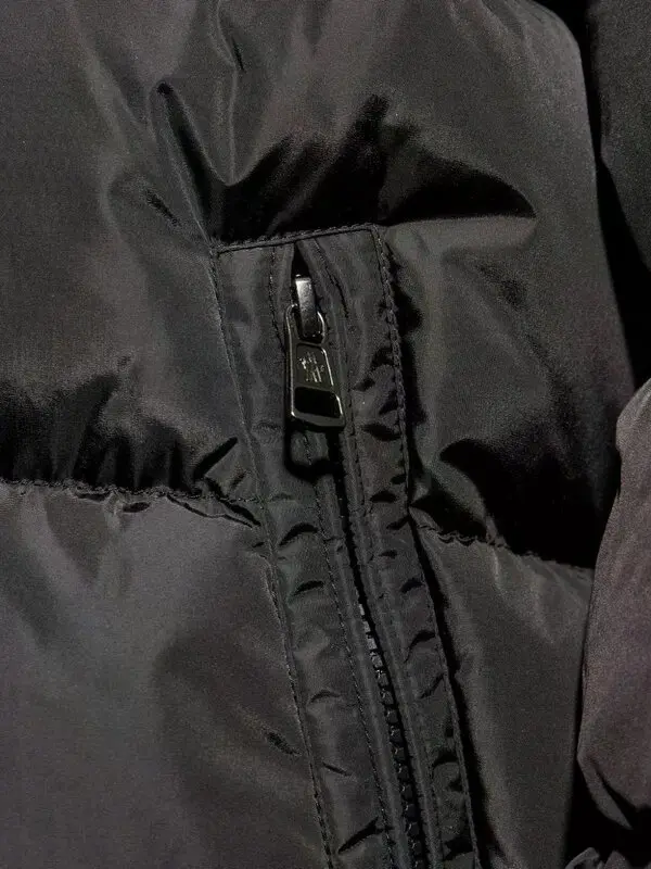 Moncler Hooded Padded Jacket - Black