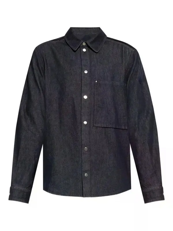Moncler Denim Long-sleeved Shirt