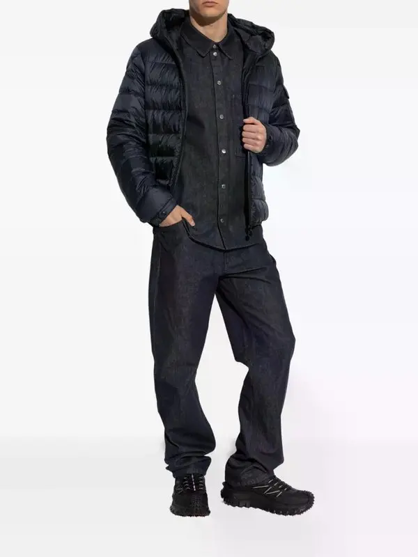 Moncler Denim Long-sleeved Shirt