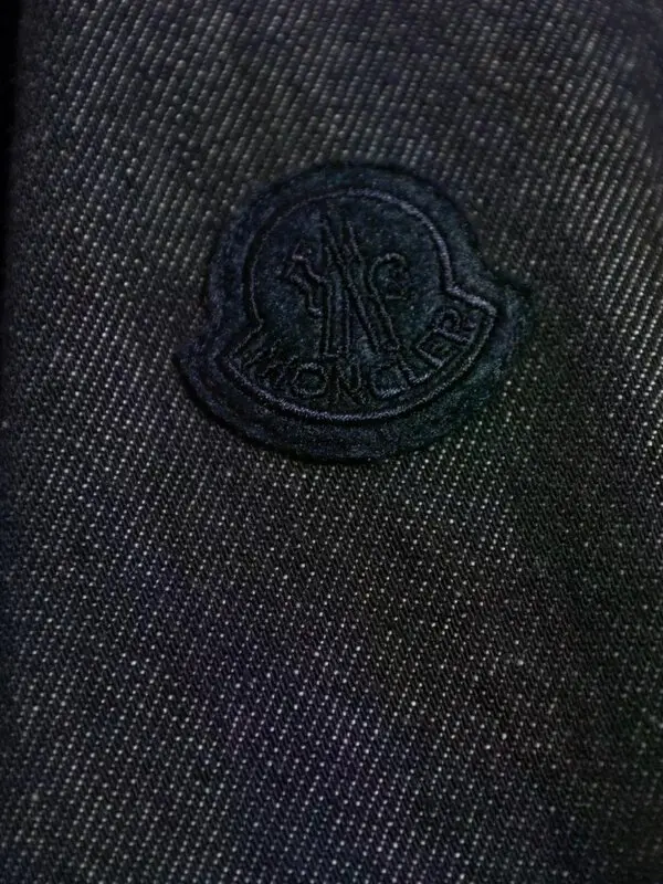 Moncler Denim Long-sleeved Shirt