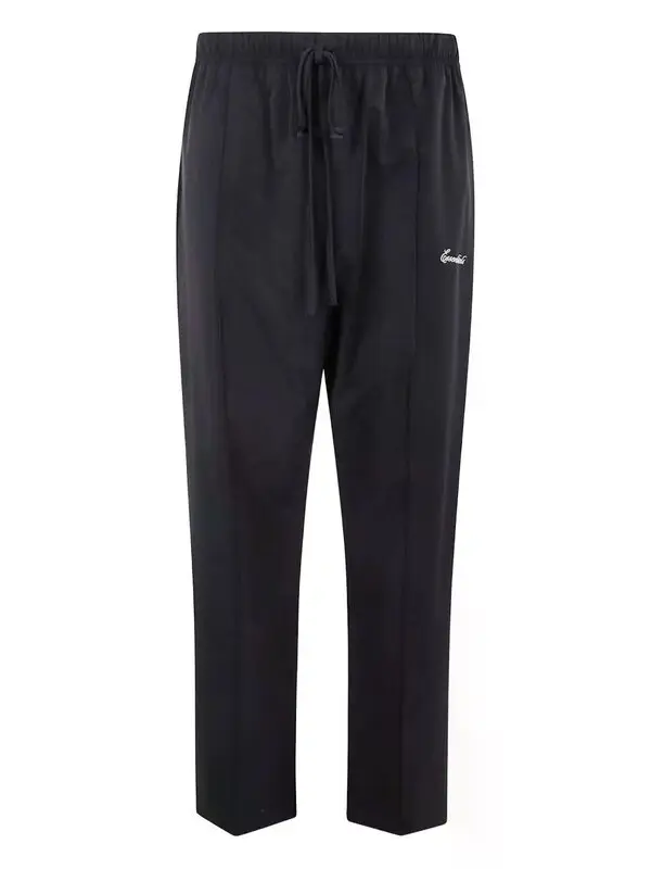 Fear Of God Logo-embroidered Track Pants - Black