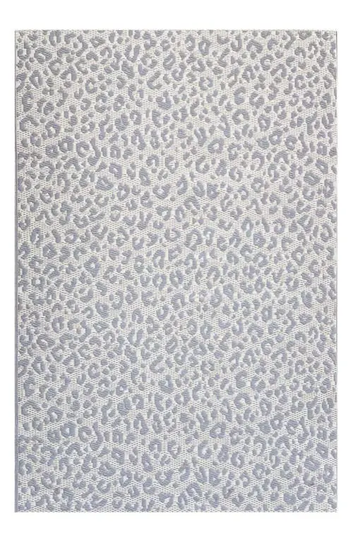 MAD MATS Leopard Silver & Cream