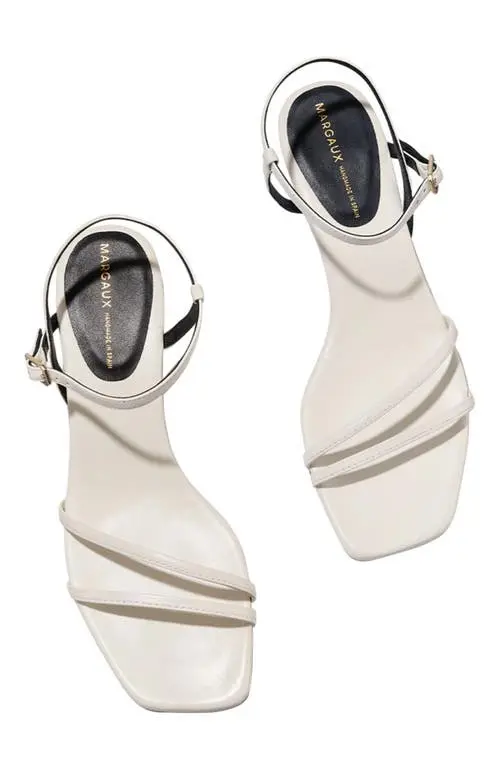 MARGAUX LONNBERG The Dylan Sandal - Ivory Nappa