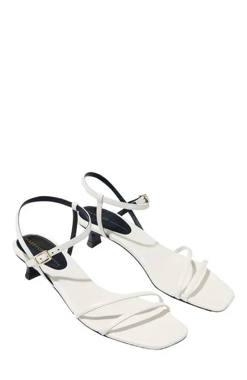 MARGAUX LONNBERG The Dylan Sandal - Ivory Nappa
