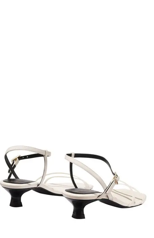 MARGAUX LONNBERG The Dylan Sandal - Ivory Nappa