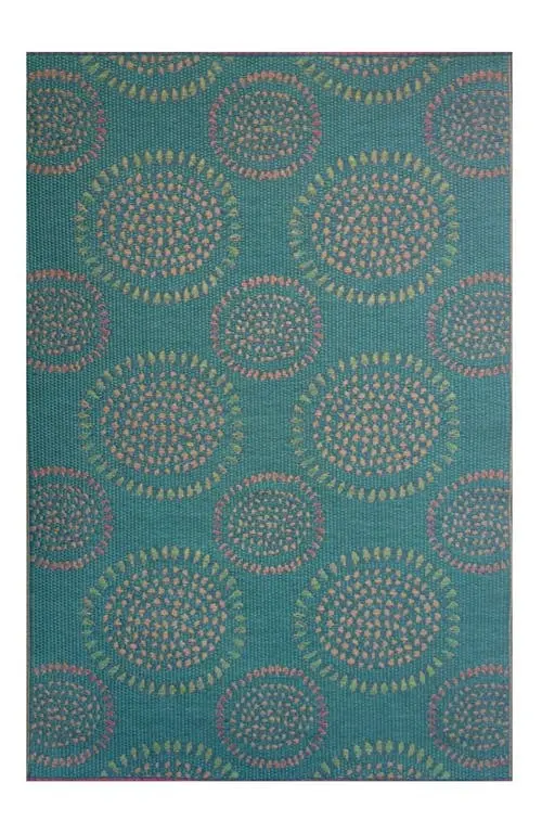 MAD MATS Molly Teal & Red