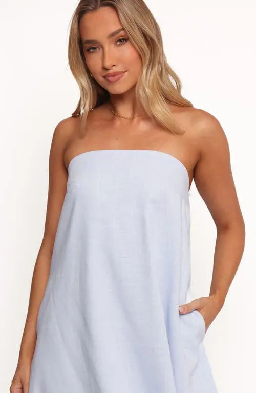PETAL & PUP Arles Strapless Minidress