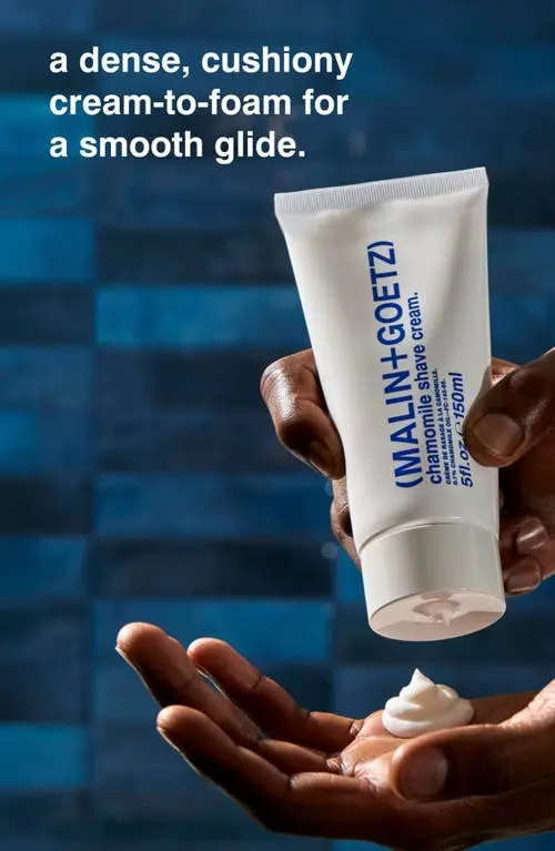 MALIN+GOETZ Chamomile Shave Cream - White