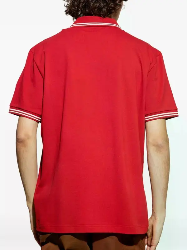 Moncler Embroidered-logo Polo Shirt