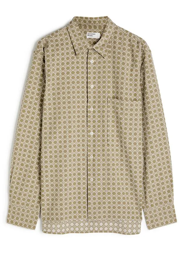 Universal Works Embroidered Woven Shirt