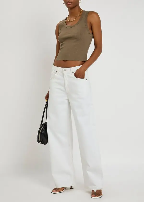 AGOLDE Low Curve Barrel-leg Jeans