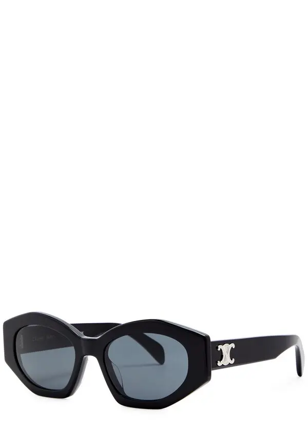 Celine Eyewear Cat-eye Designer Sunglasses - Black