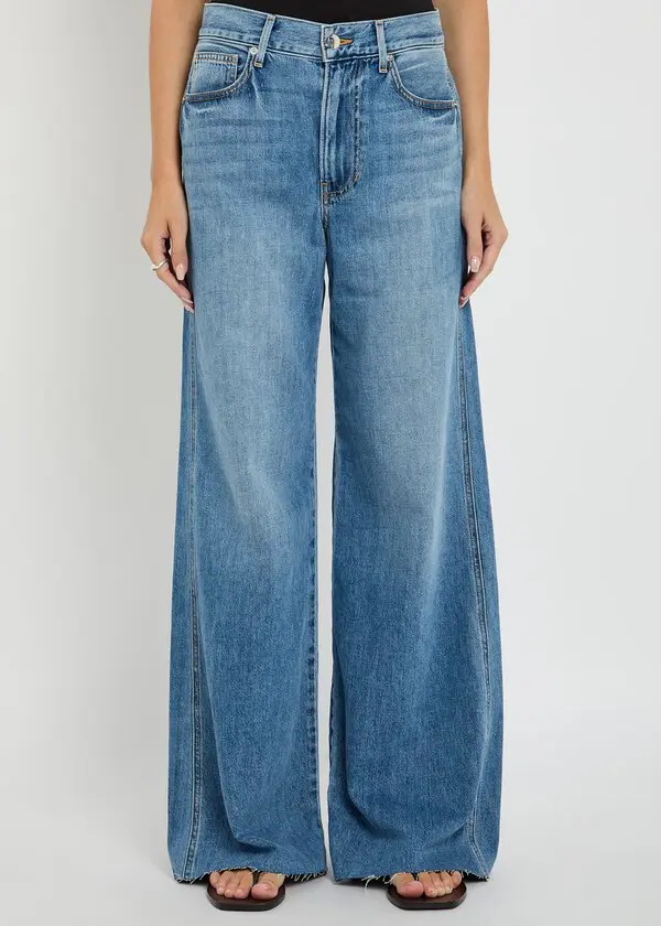 Veronica Beard Kasey Wide-leg Jeans