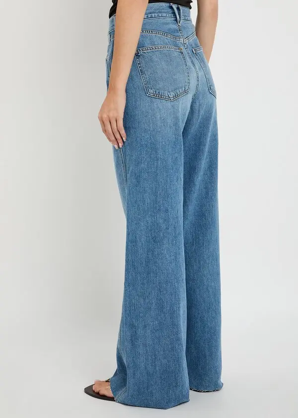Veronica Beard Kasey Wide-leg Jeans