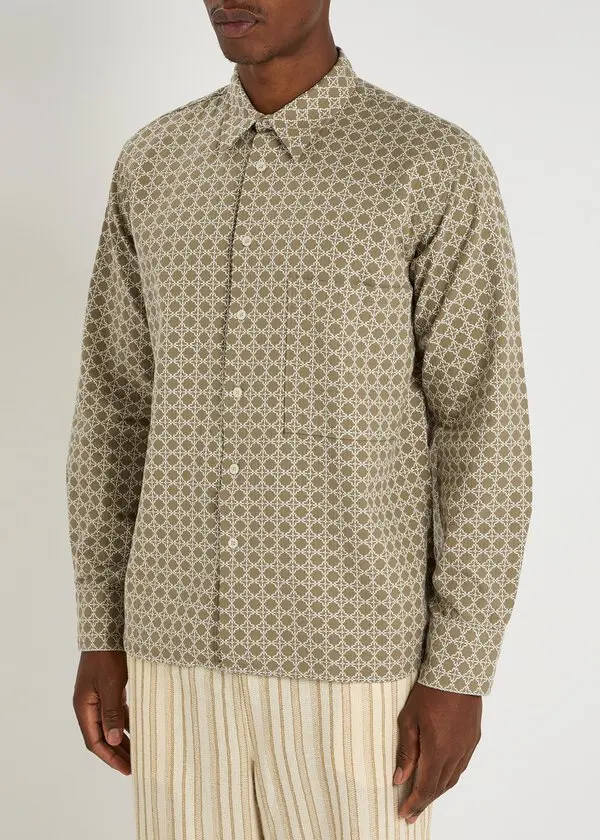 Universal Works Embroidered Woven Shirt