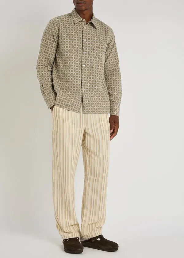 Universal Works Embroidered Woven Shirt