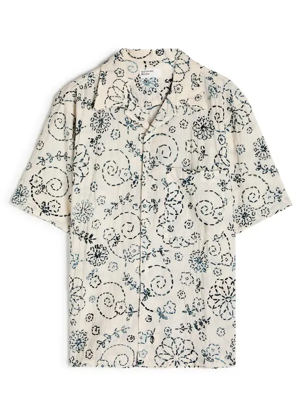 Universal Works Embroidered Cotton Shirt