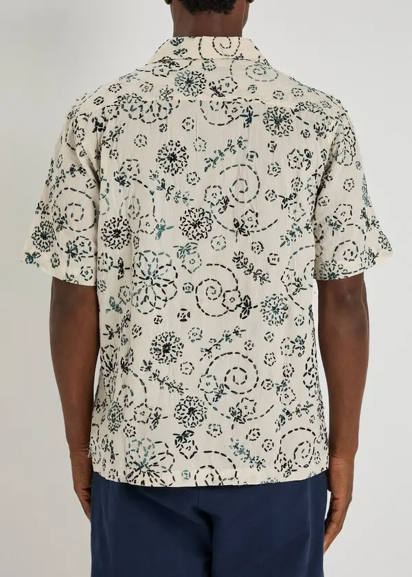 Universal Works Embroidered Cotton Shirt