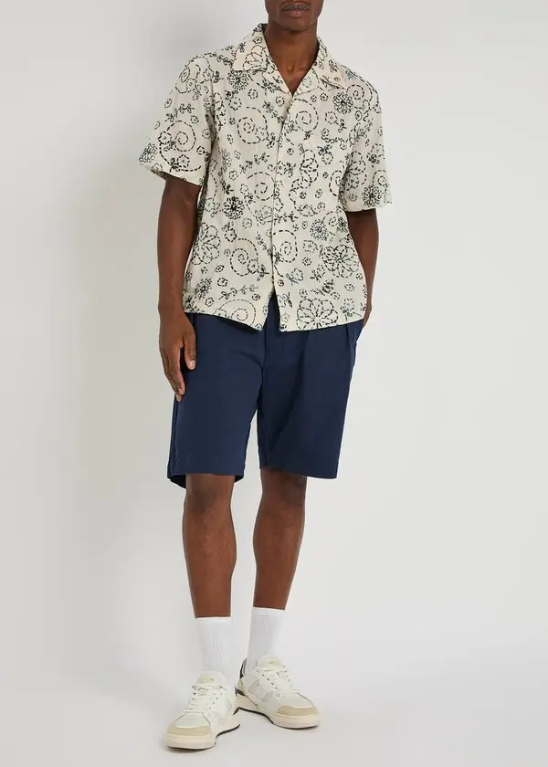 Universal Works Embroidered Cotton Shirt