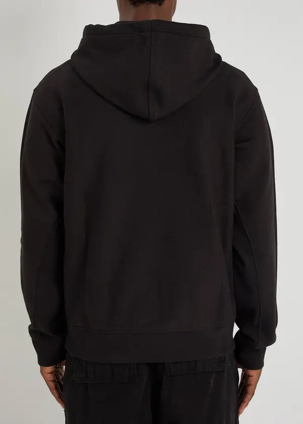 Carhartt Work In Progress American Script Hooded Sweatshirt - Black