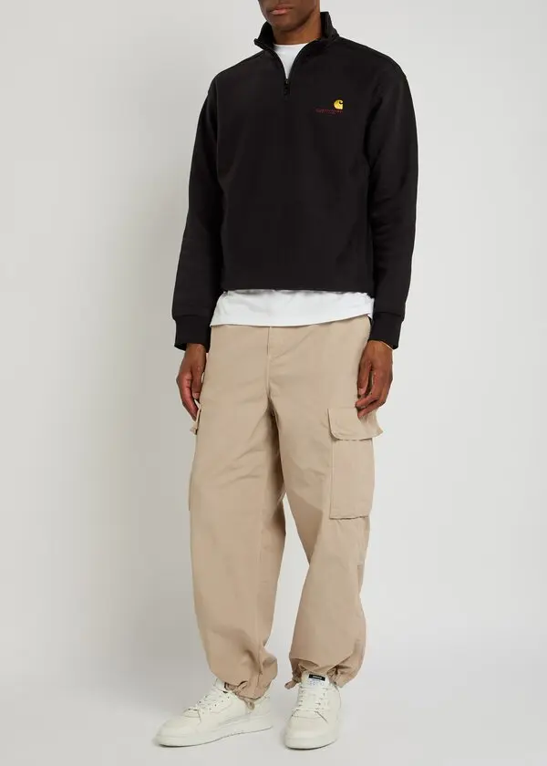 Carhartt Work In Progress Kade Cotton-poplin Cargo Trousers - Beige