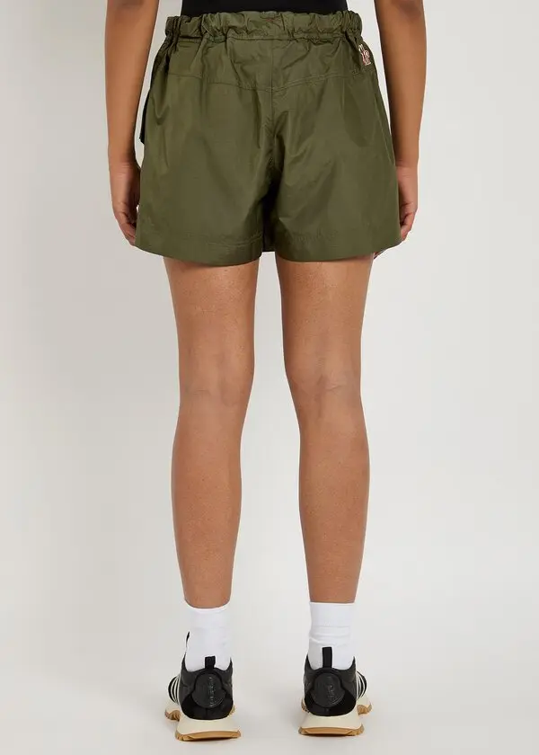 Moncler Shell Cargo Mini Skort - Green