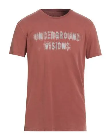 John Varvatos T-shirt Rust Size Cotton