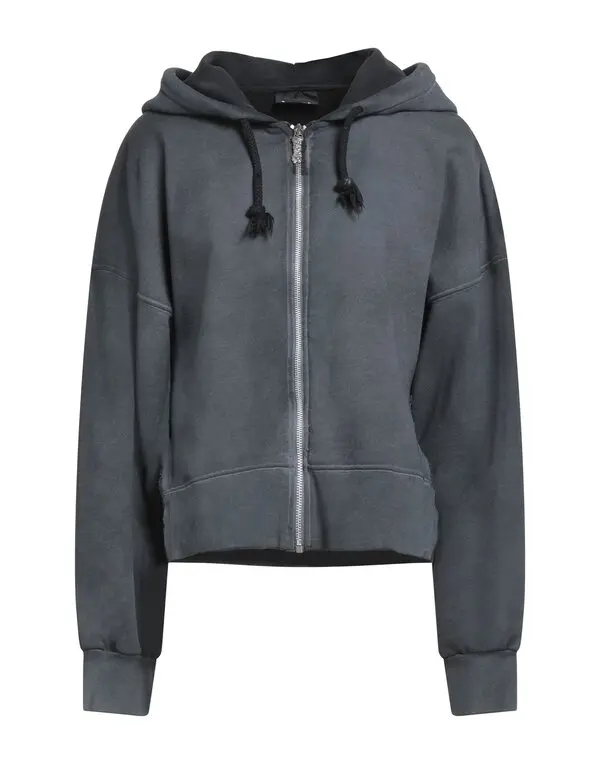 DISCLAIMER Cotton French Terry Zip-up Hoodie