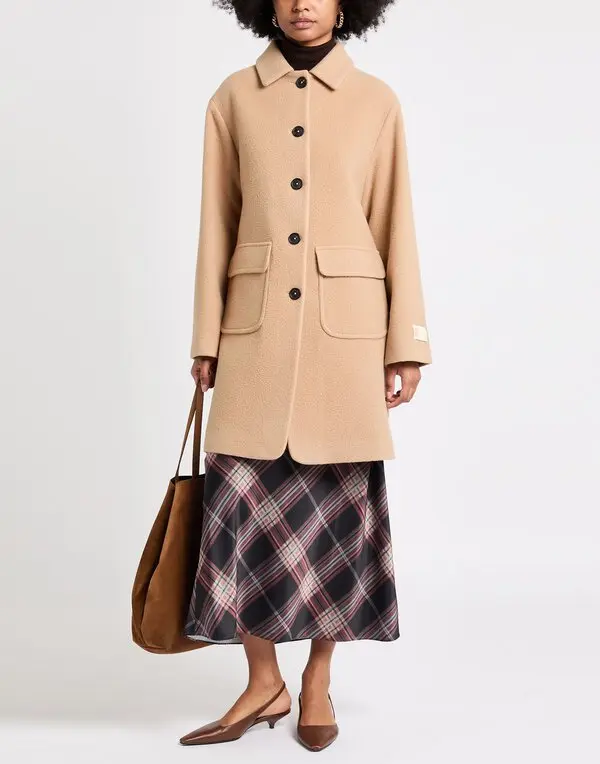 Massimo Alba Coat In Virgin Wool And Cashmere