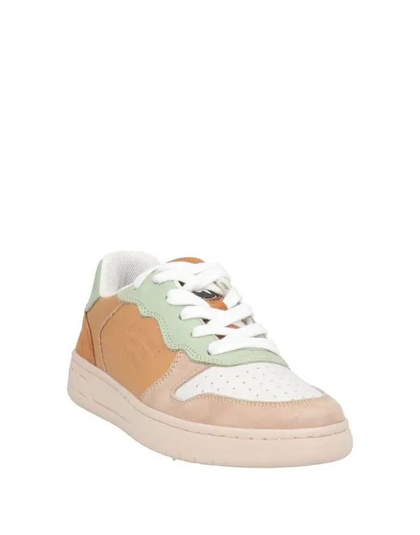 ACBC Leather Low-top Sneakers - Camel