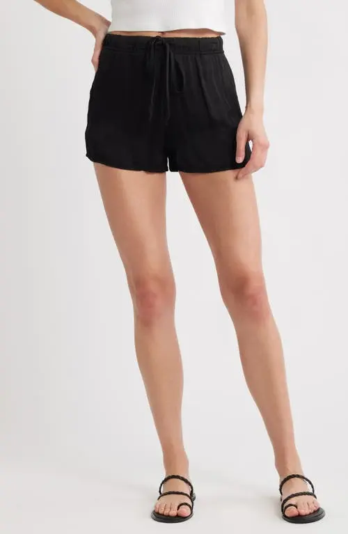 CLOTH & STONE High Waisted Drawstring Shorts
