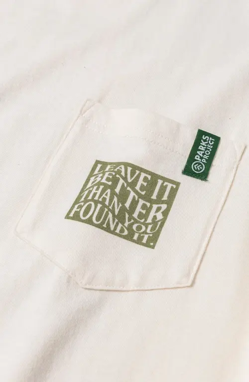 PARKS PROJECT Leave It Better Pocket Tee